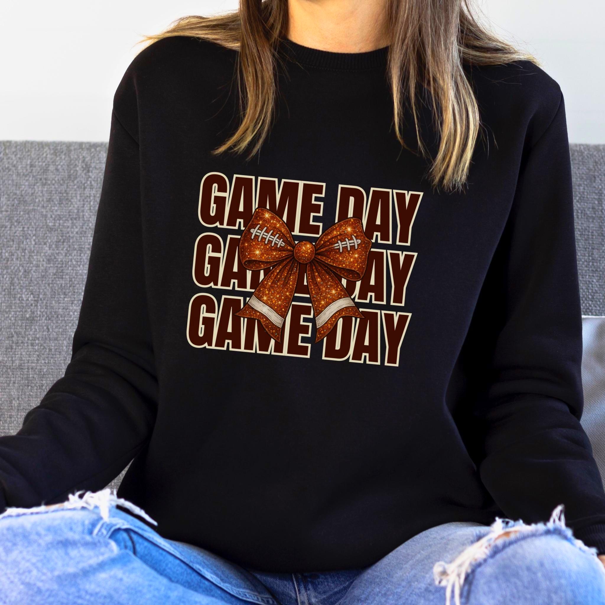 Game Day Sweatshirt, Game Day Football, Football Crewneck for Women ...