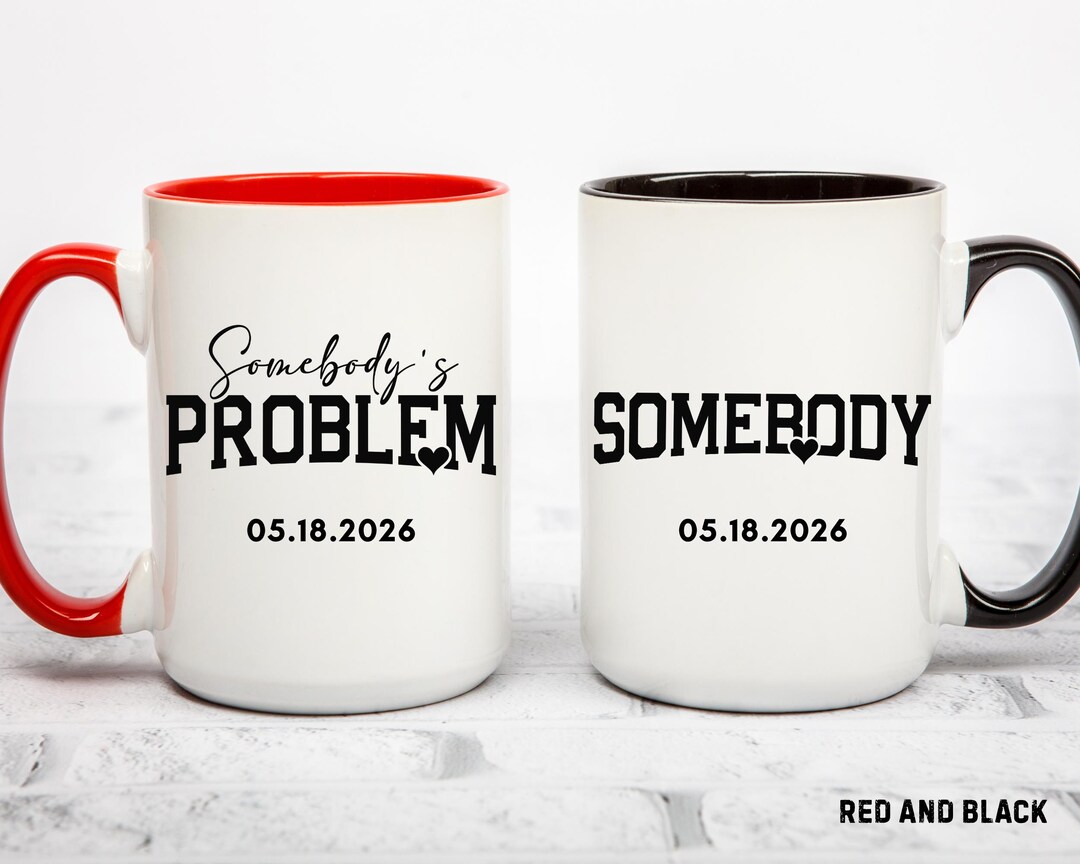 Custom Funny Couples Mugs, Funny Couple Matching Coffee Cup, Best ...