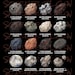 Types of Asteroids Educational PNG Design, Asteroid Classification ...