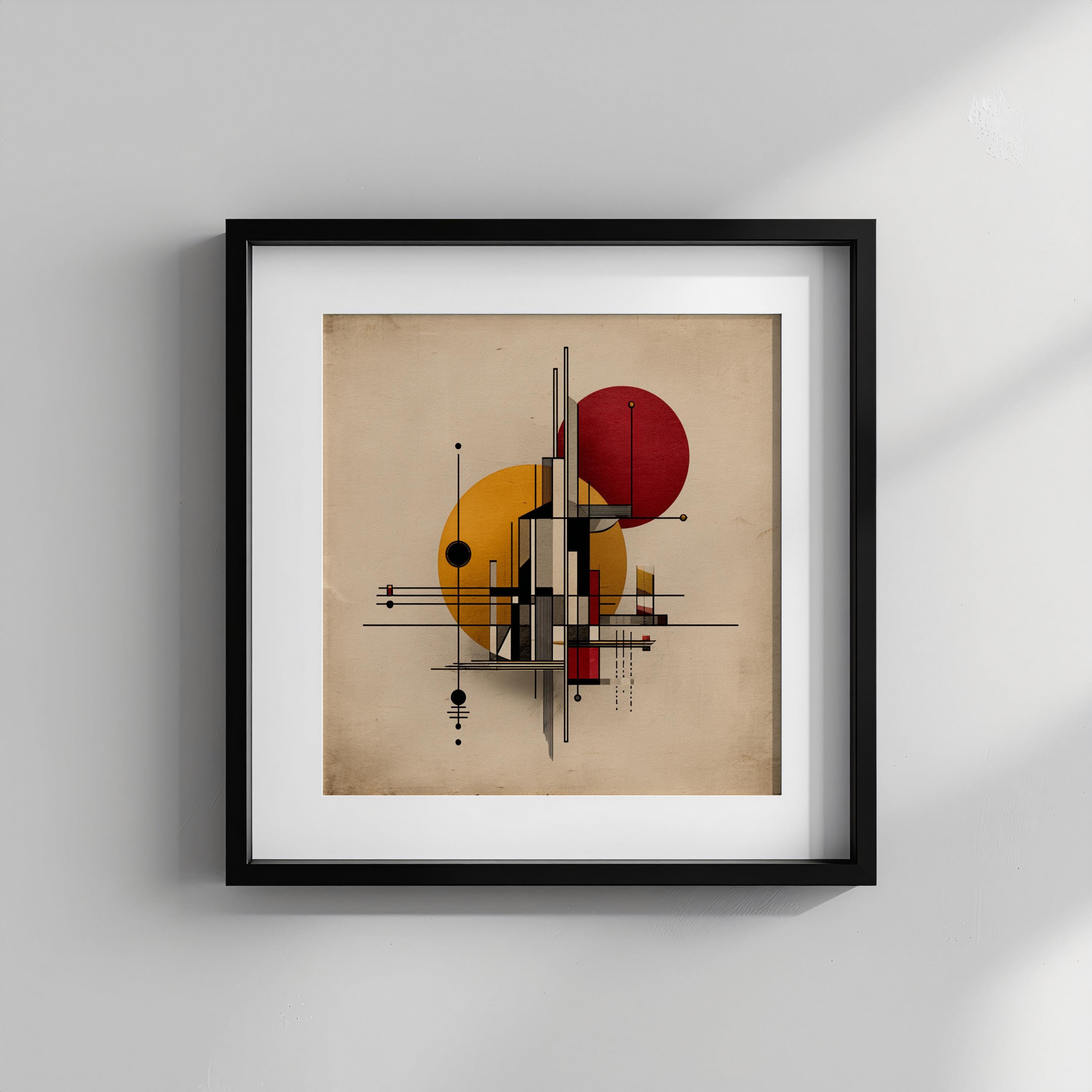 Black Square Frame Mockup: Minimalist Scandinavian Style - Etsy