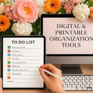 Colorful To-do List | Printable Planner Page | Digital Download ...