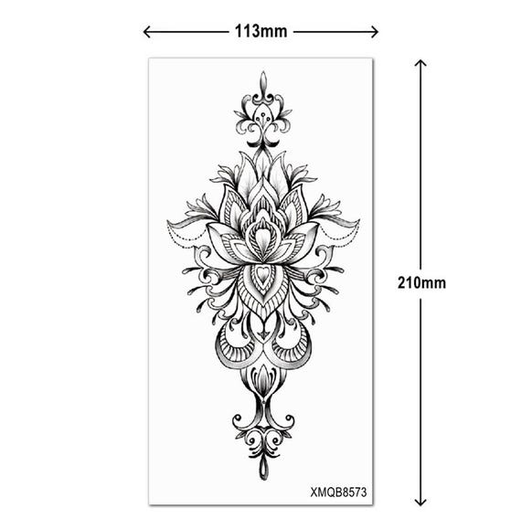 Lotus Flower Fire Tattoos