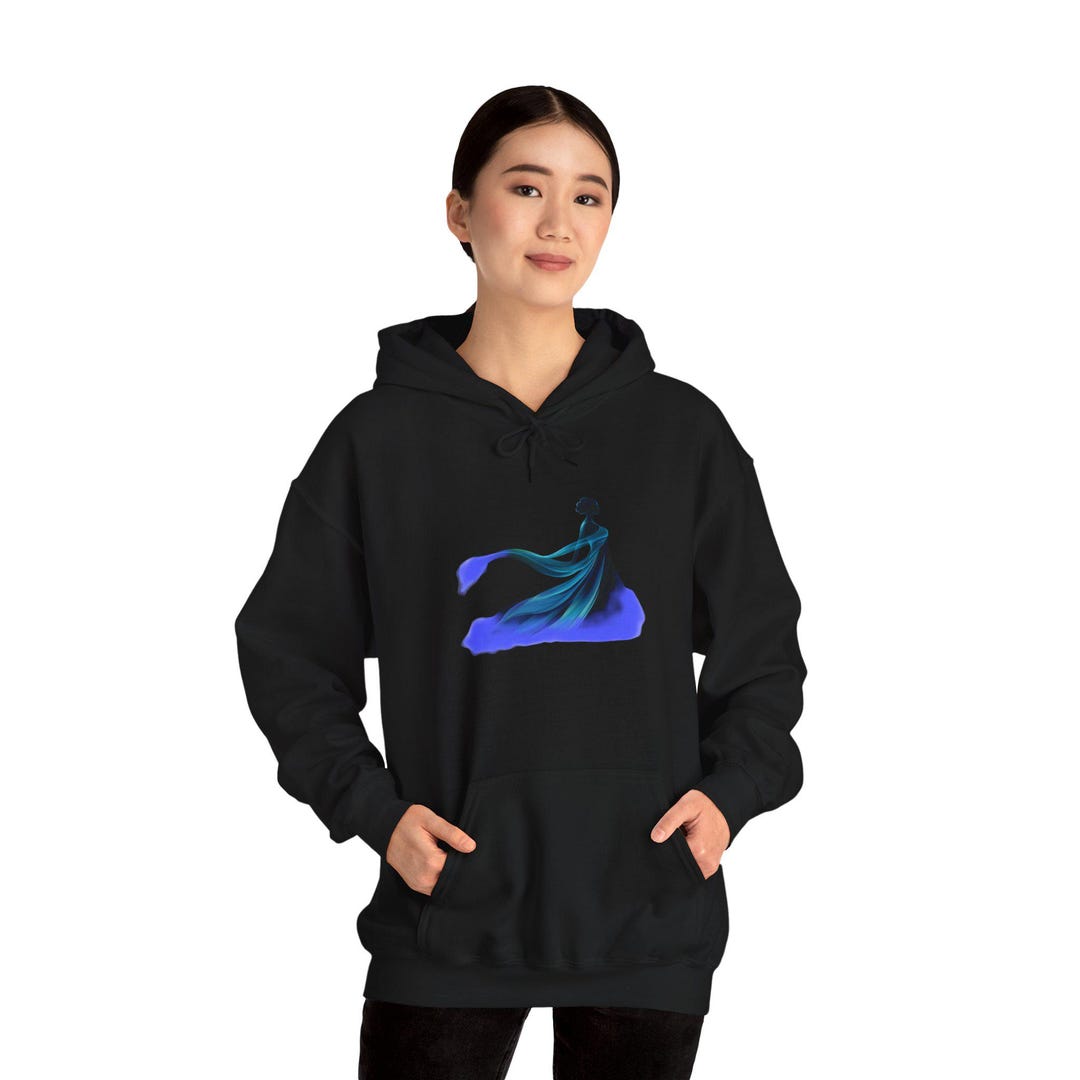 Dreamy Elegant Cloak Hoodie, Cozy Fashion for All, Urban Style ...