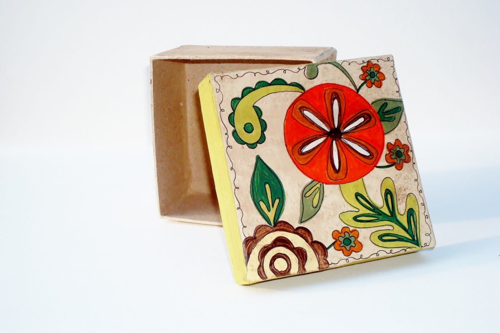 Hand Painted Gift Box | Etsy