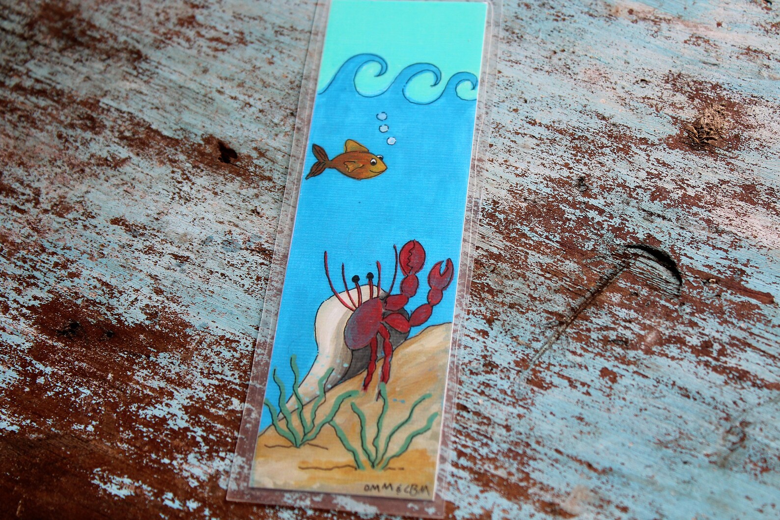 Bookmark-under the Sea Party Favor - Etsy