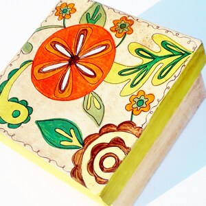 Hand Painted Gift Box - Etsy