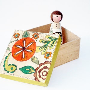 Hand Painted Gift Box - Etsy