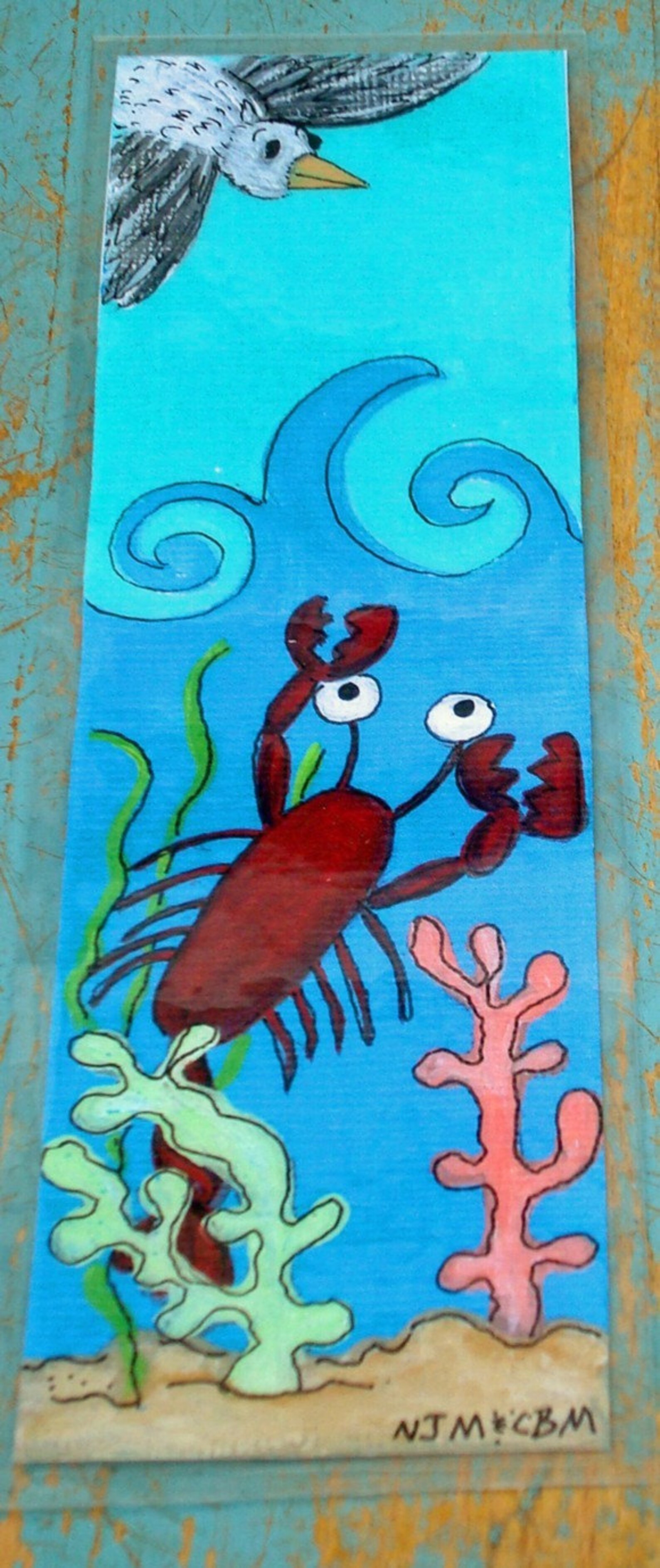 Bookmark-under the Sea Party Favor - Etsy