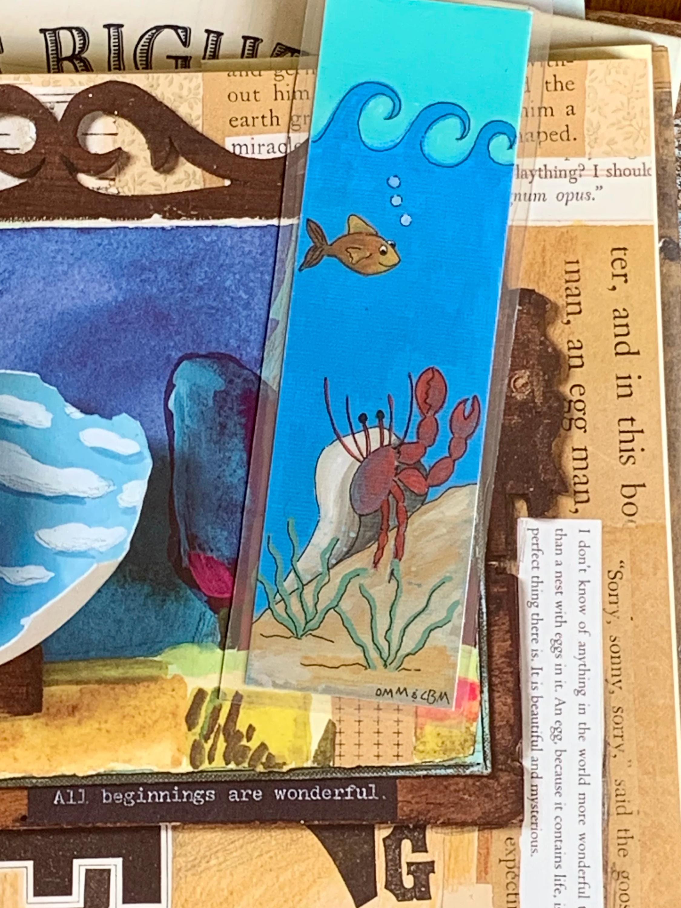 Bookmark-under the Sea Party Favor - Etsy