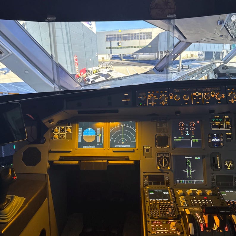 Captain SL3 3D Printed Airbus A320 MIP Panel - Etsy