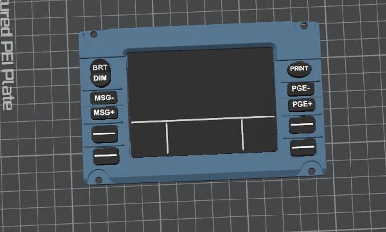Dummy DCDU Panel - Etsy