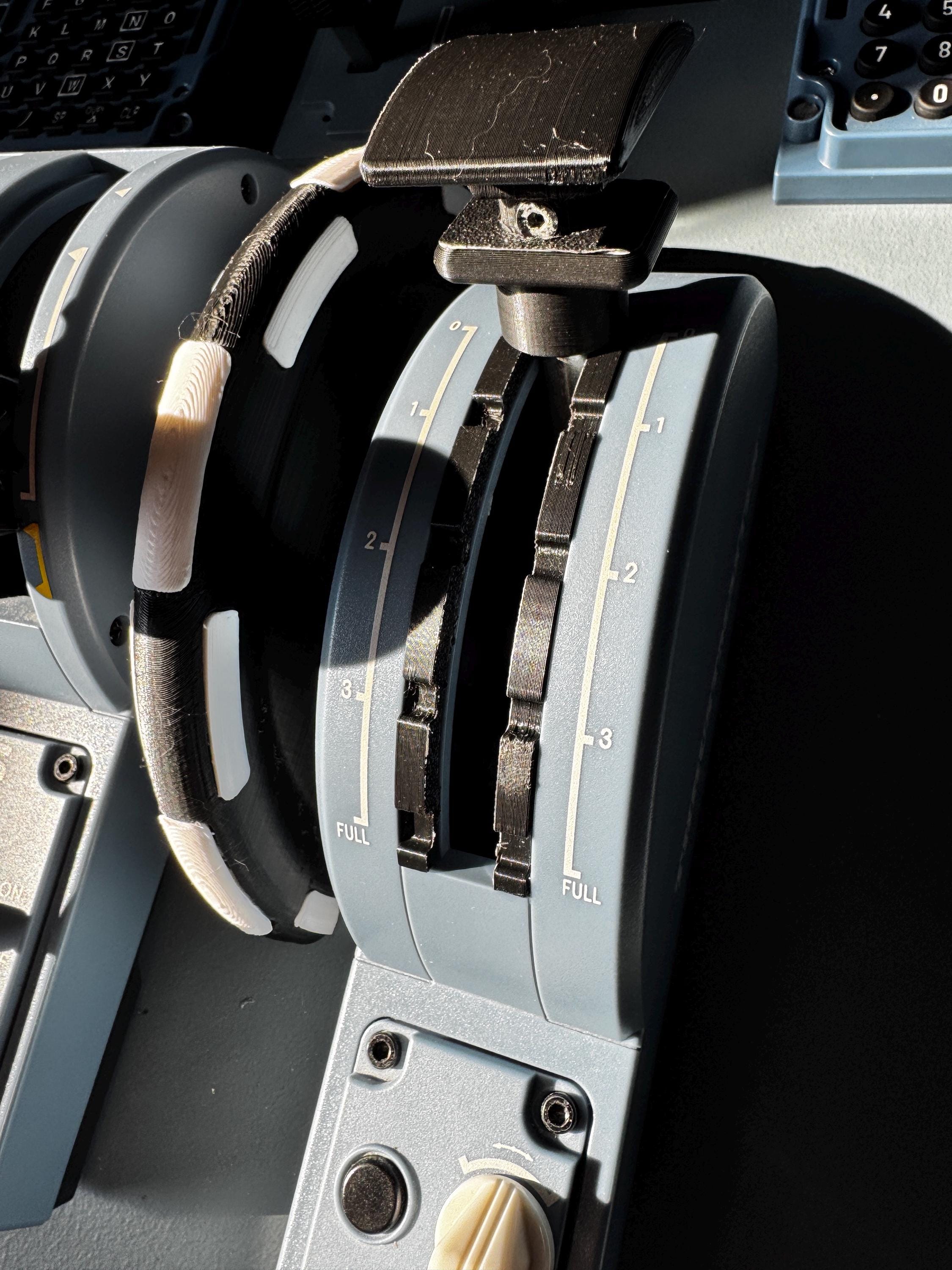 3D Printed Thrustmaster/winwing Dummy Throttle Trim Wheel and ...