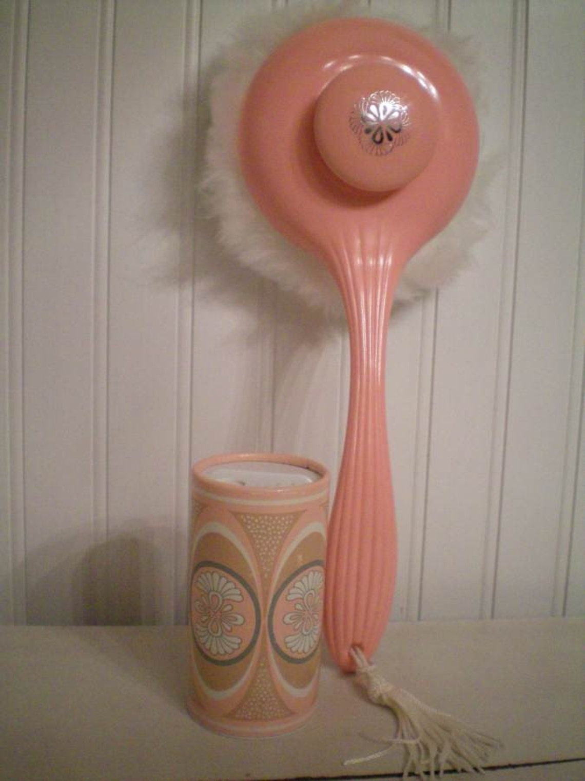 Vintage AVON Fluff Puff perfumed talc dispenser collectible | Etsy