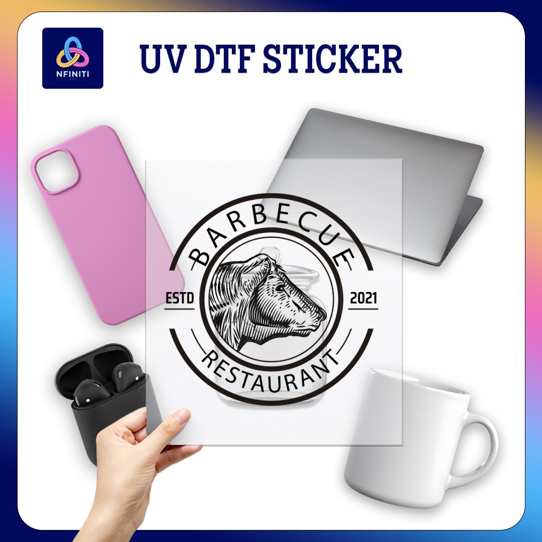 Custom Company Logo Sticker, Personalized Uv Dtf Phone Case Sticker ...
