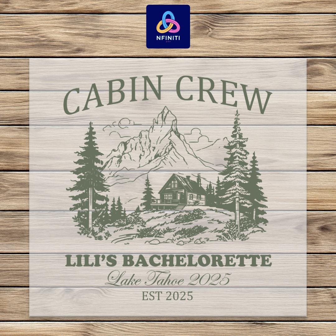Custom Cabin Crew Bachelorette Decal, Custom Camp Decals for Shirt ...