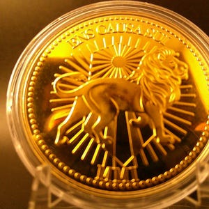 John Wick 24K Layered Gold Coin, Movie Collectible - Etsy