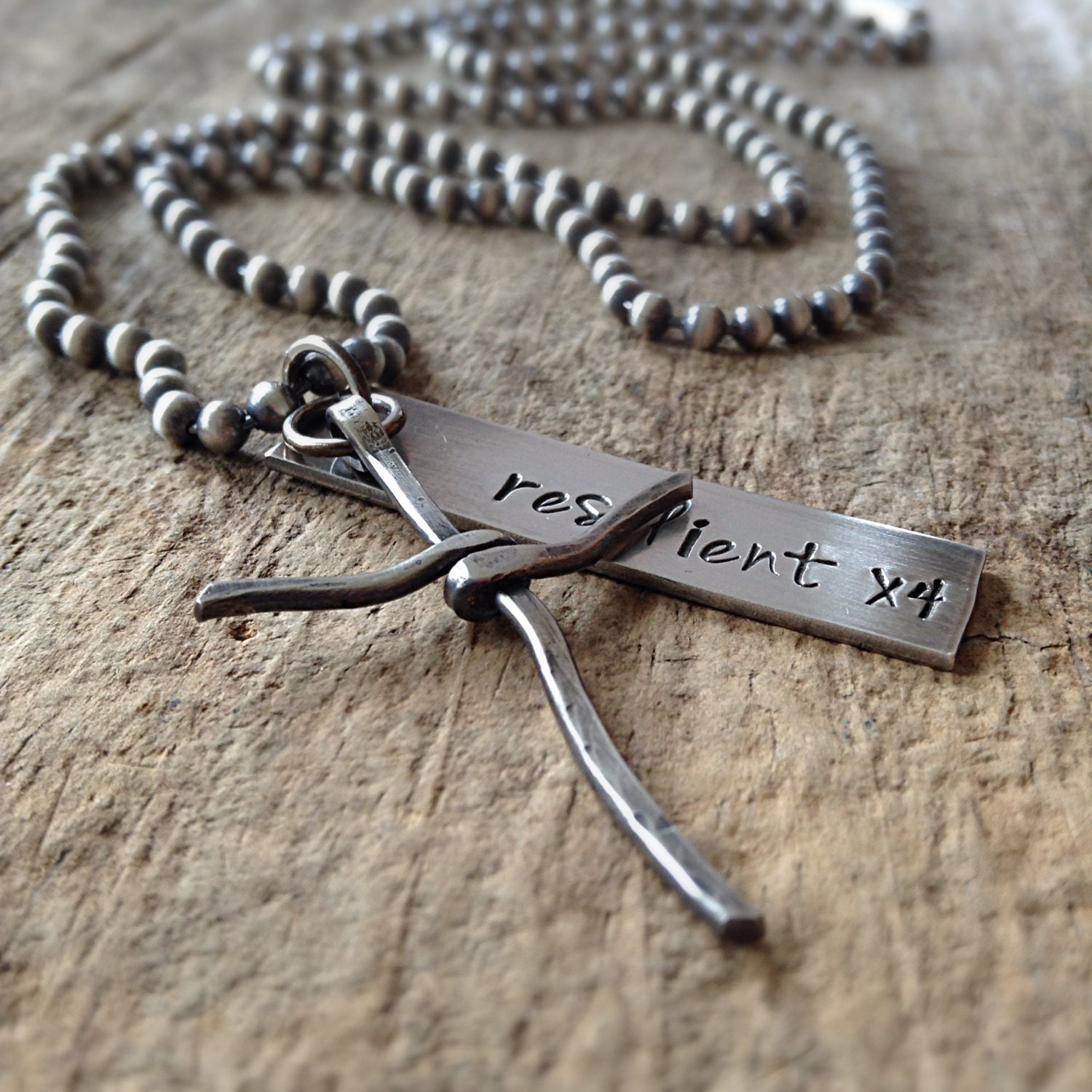 Cross Add-on Rustic Cross Pendant Cross Charm Handmade - Etsy