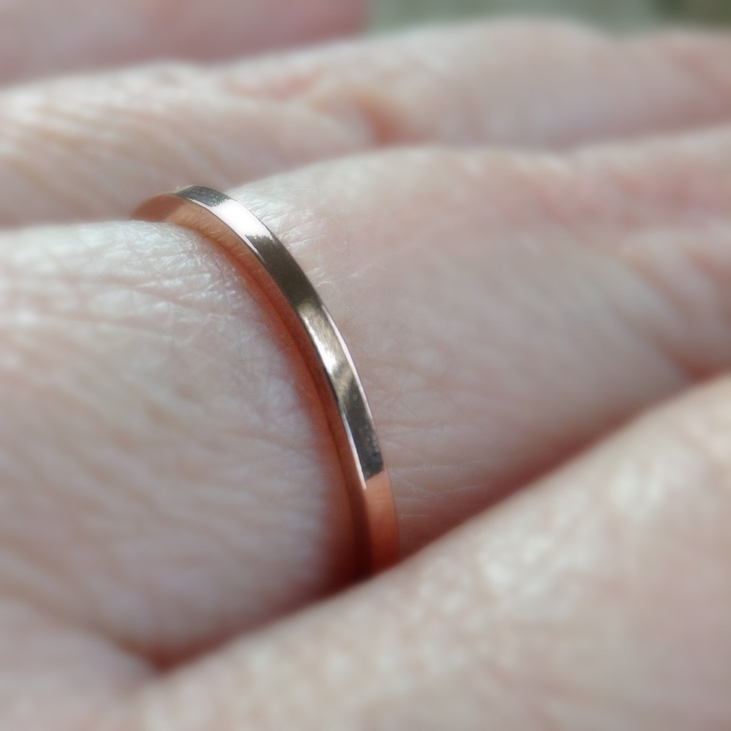 Rose Gold Ring Square Ring Promise Rings for Women Pink - Etsy