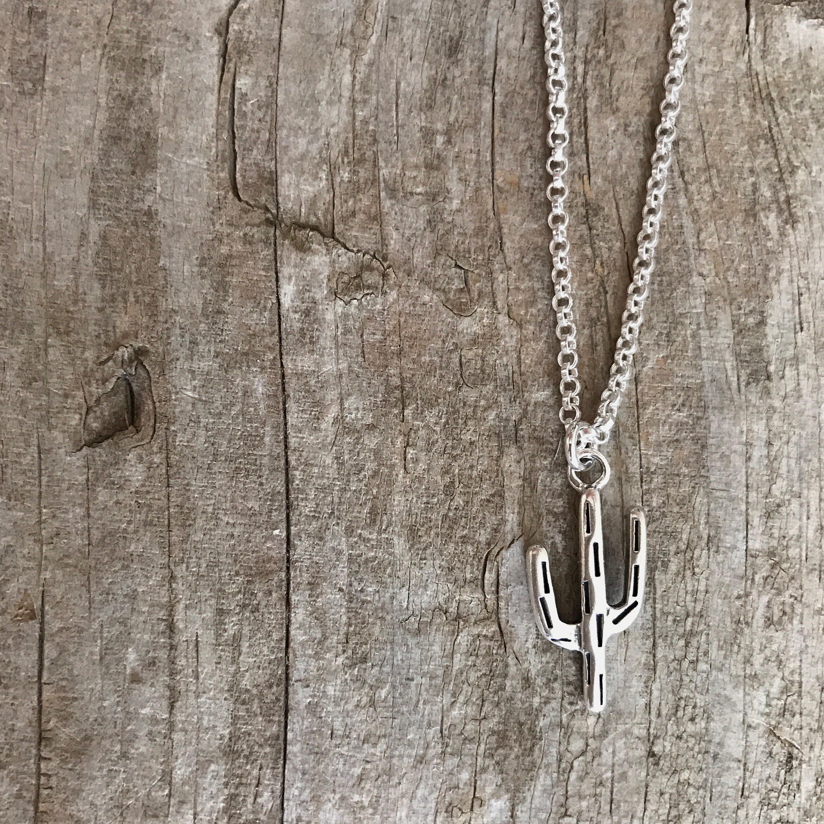 Saguaro Cactus Necklace Southwestern Arizona Desert Style - Etsy Canada