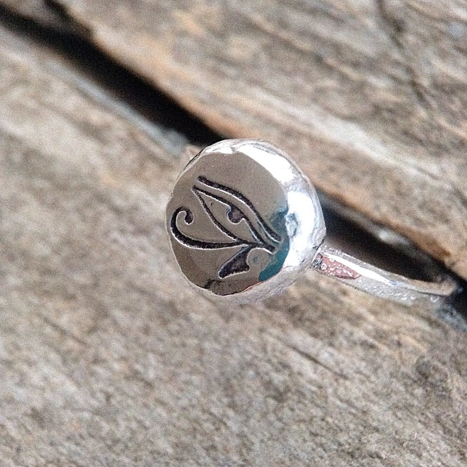 Eye of Horus Ring Egyptian Revival Sterling Silver Ring All - Etsy