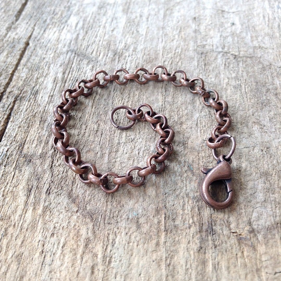 Antique Copper Chain Extender, Necklace Extender, Extra Chain, Add More ...
