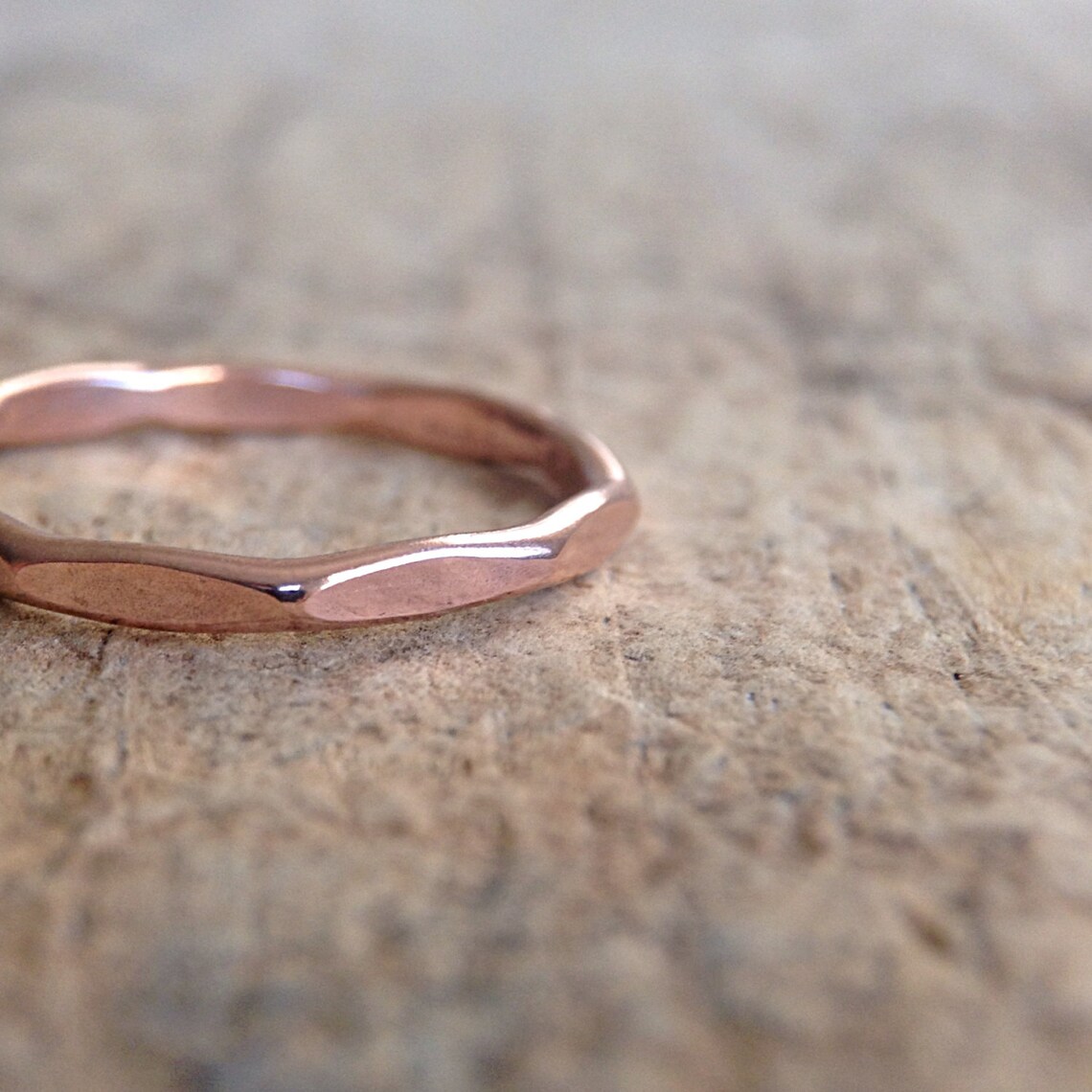 Faceted Ring 925 Sterling Silver Ring Band Stacking Rings | Etsy