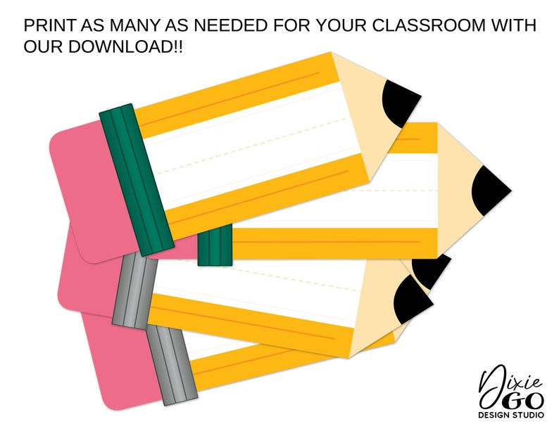 Back to School Desk Name Tags Cubby Tags for the - Etsy Australia