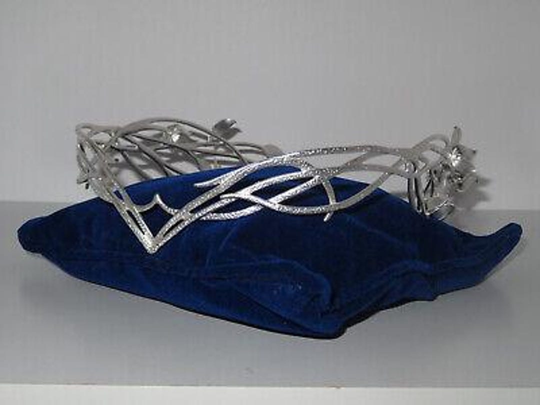 Galadriel Elf Crown – Silver Elven Circlet Tiara – LOTR Hobbit Cosplay ...