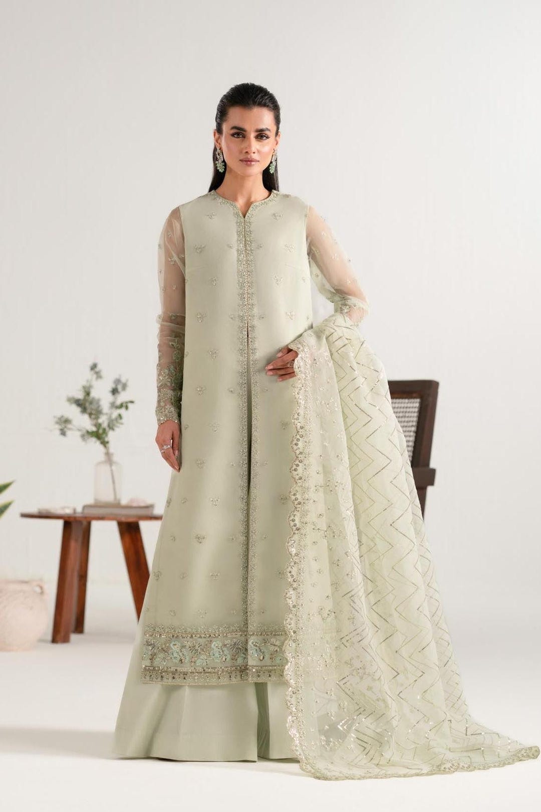 Bridal Designer Lehenga Dress – Eastern Formal Wear | Hand Embellished ...