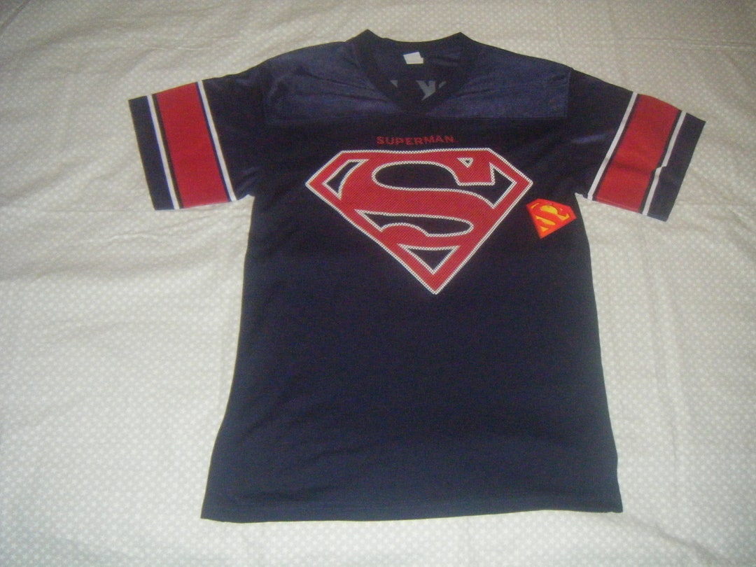 Brand New Superman Jersey Football Jersey Size L - Etsy