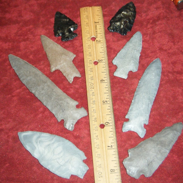 Modern Arrowheads - Etsy
