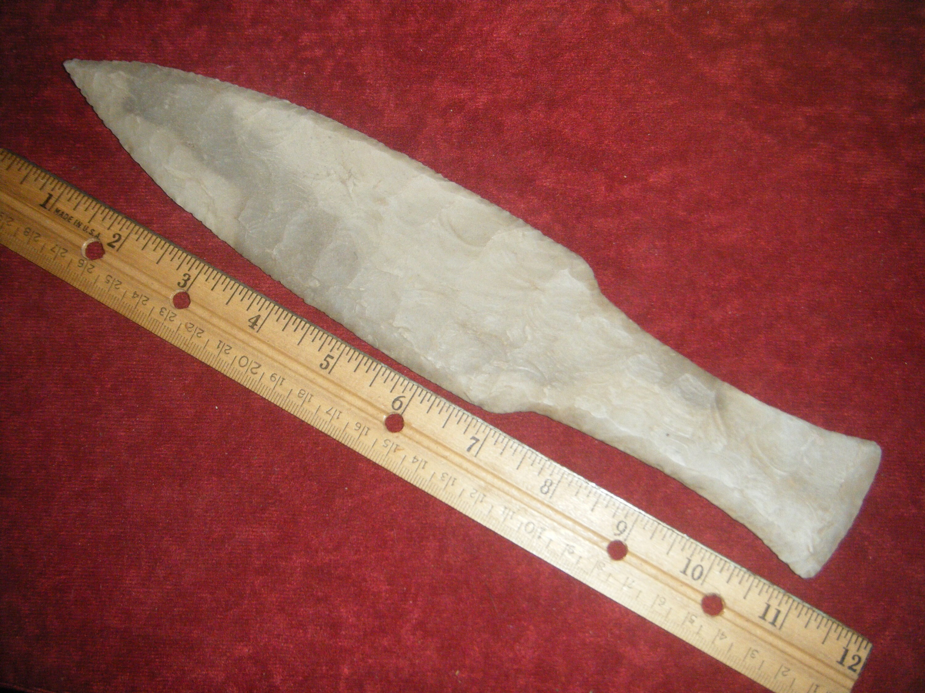 Arrowhead Indian Spearhead, 11 In. Spanish Dagger - Etsy