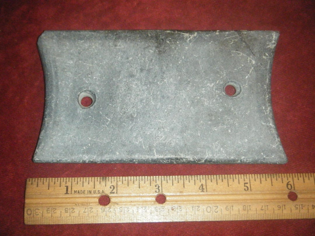 Arrowhead Indian Artifact, 6 In. Slate Gorget From Sumner Co. TN. - Etsy