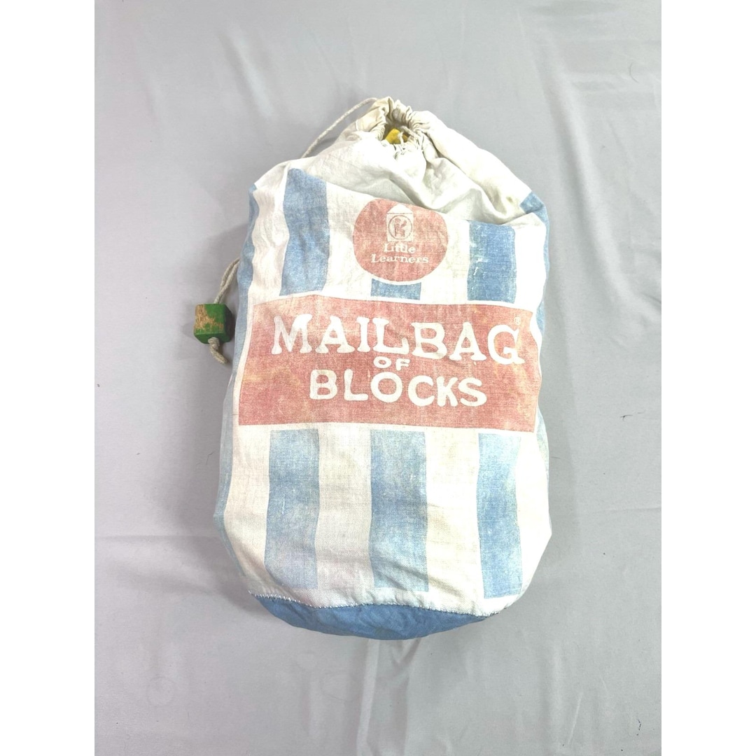 Vintage Sears Roebuck Mailbag of Blocks No 142 Little Learners Non ...