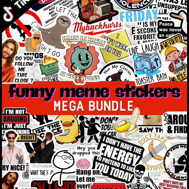 Lustige sticker - Etsy.de