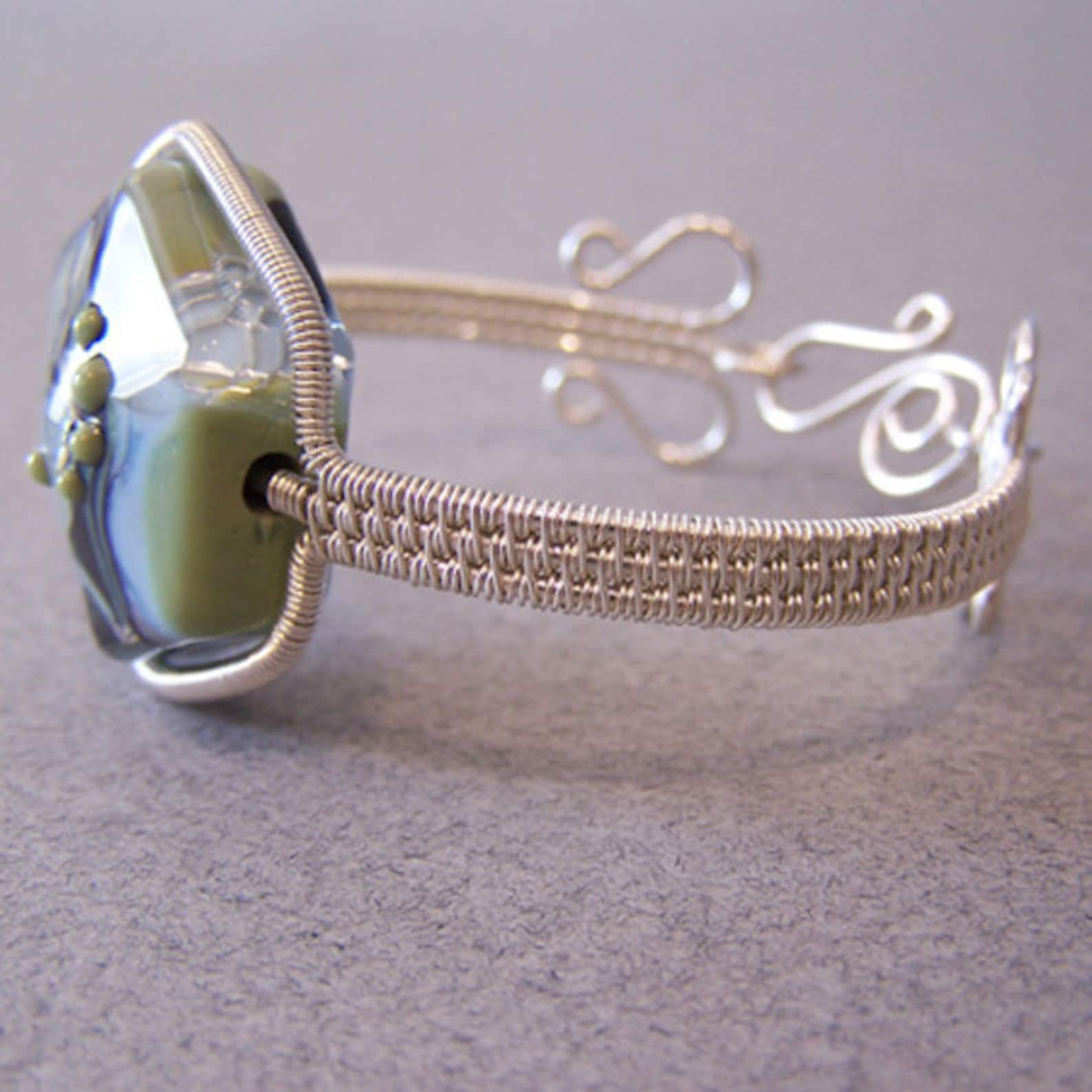 TUTORIAL Blue Ice Bracelet Intermediate Tutorial - Etsy