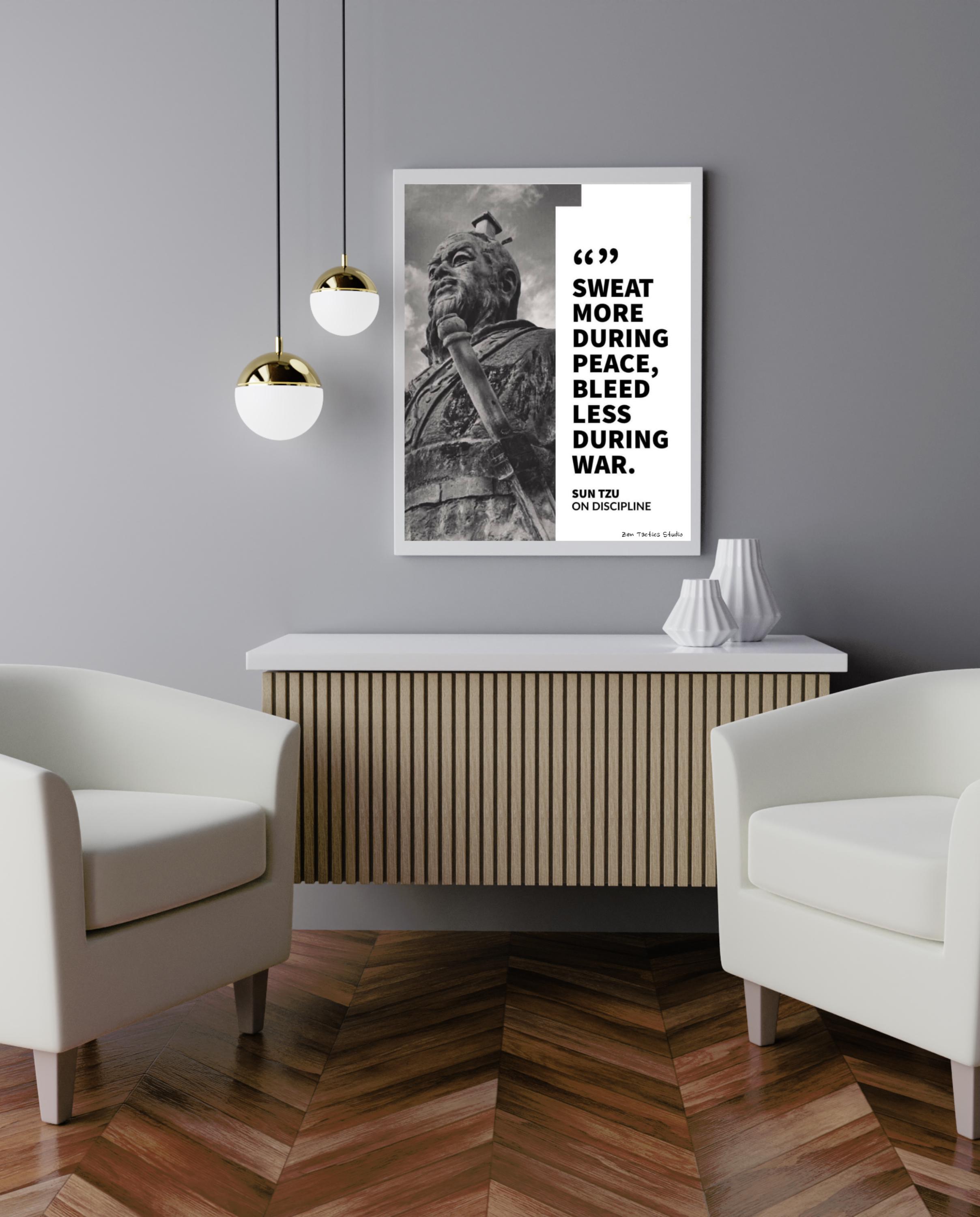 Samurai Warrior Wall Art, Bushido Code Print, Zen Motivation Poster ...