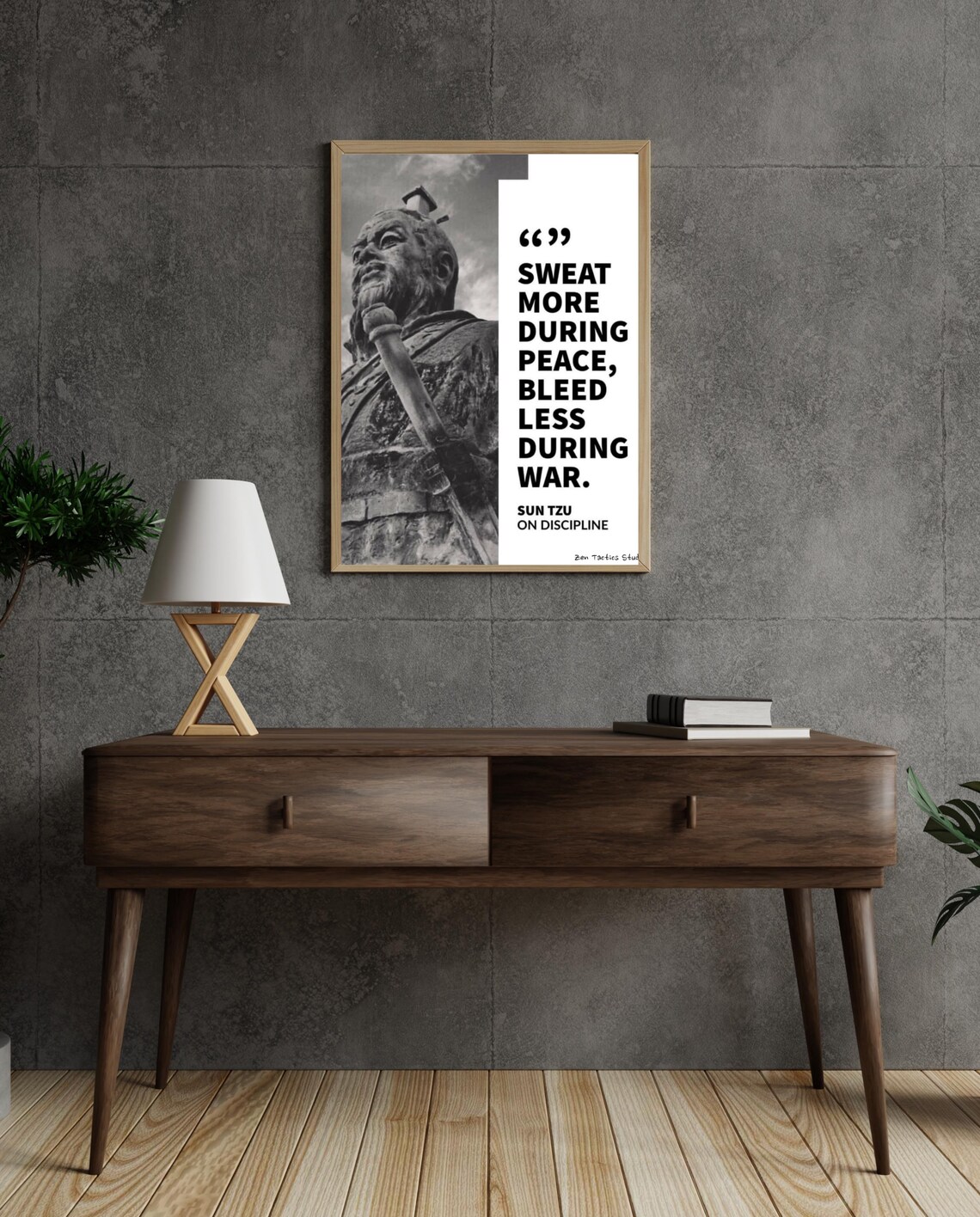 Samurai Warrior Wall Art, Bushido Code Print, Zen Motivation Poster ...