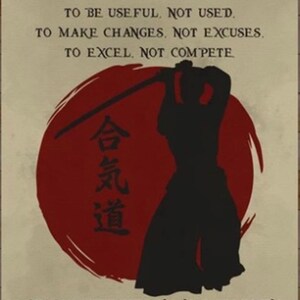 I Choose ~ Samurai Warrior Wall Art • Bushido Code Print • Zen ...