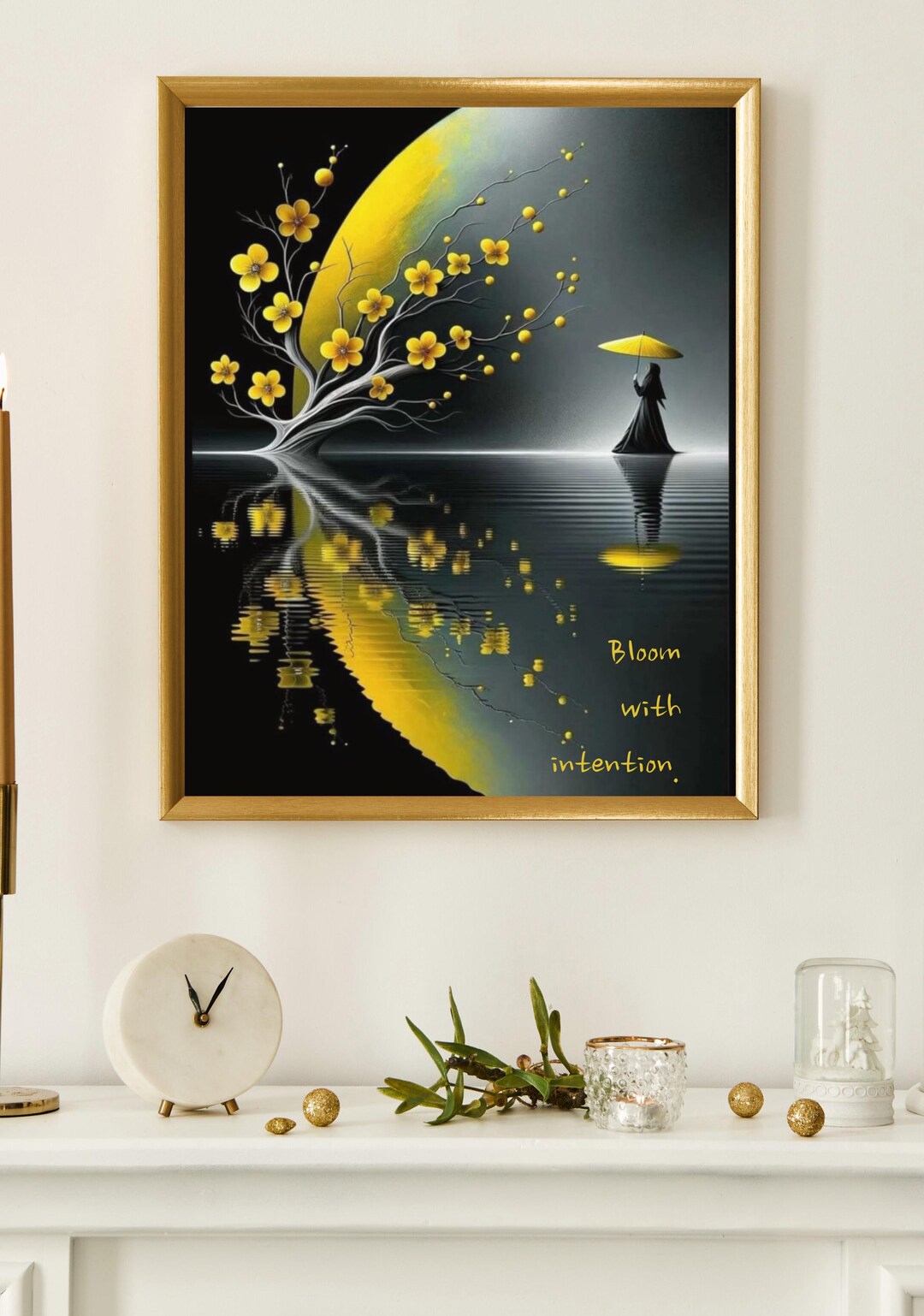 Bloom ~ Mindfulness Meditation Wall Art • Instant Download • Zen Quote ...