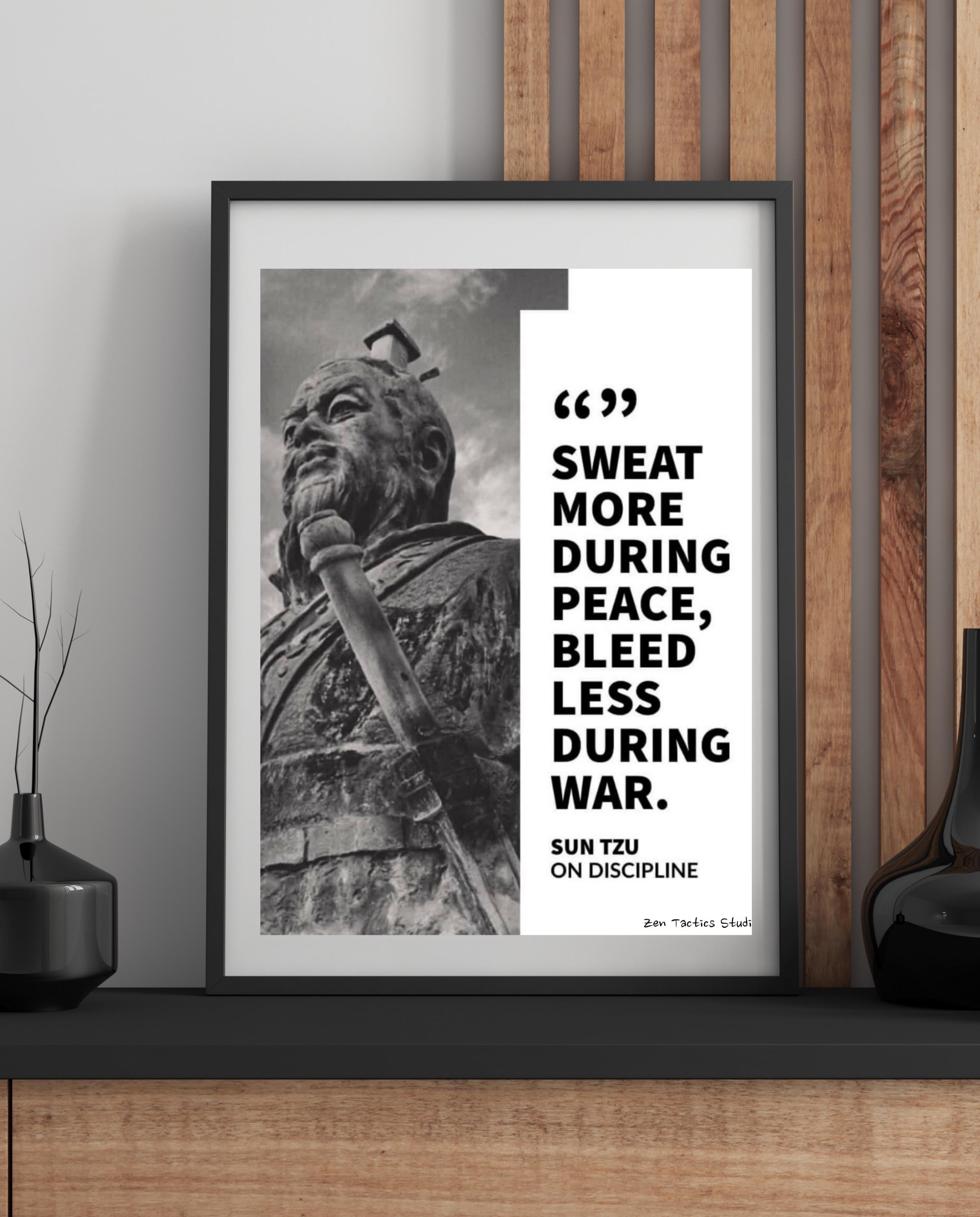 Samurai Warrior Wall Art, Bushido Code Print, Zen Motivation Poster ...