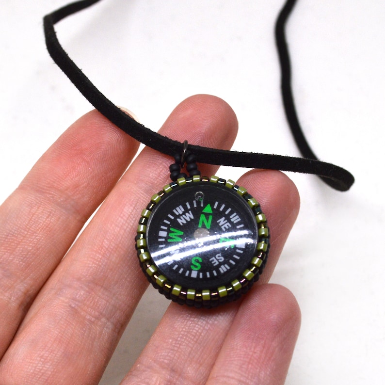 Working Compass Necklace Traveling Unisex Graduation Gift for - Etsy