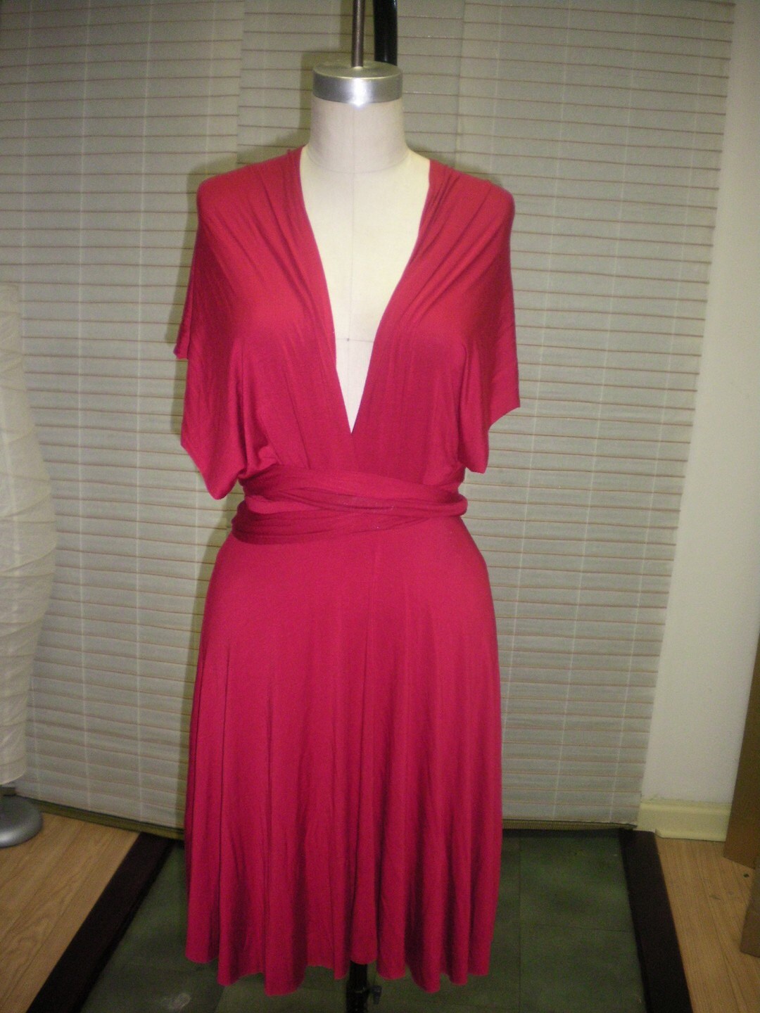 Infinity Convertable Dress Red - Etsy