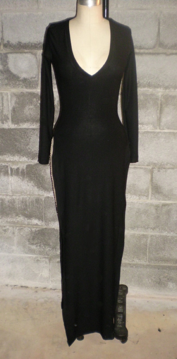 Plus Size Double Split Maxi Dress With Spikes