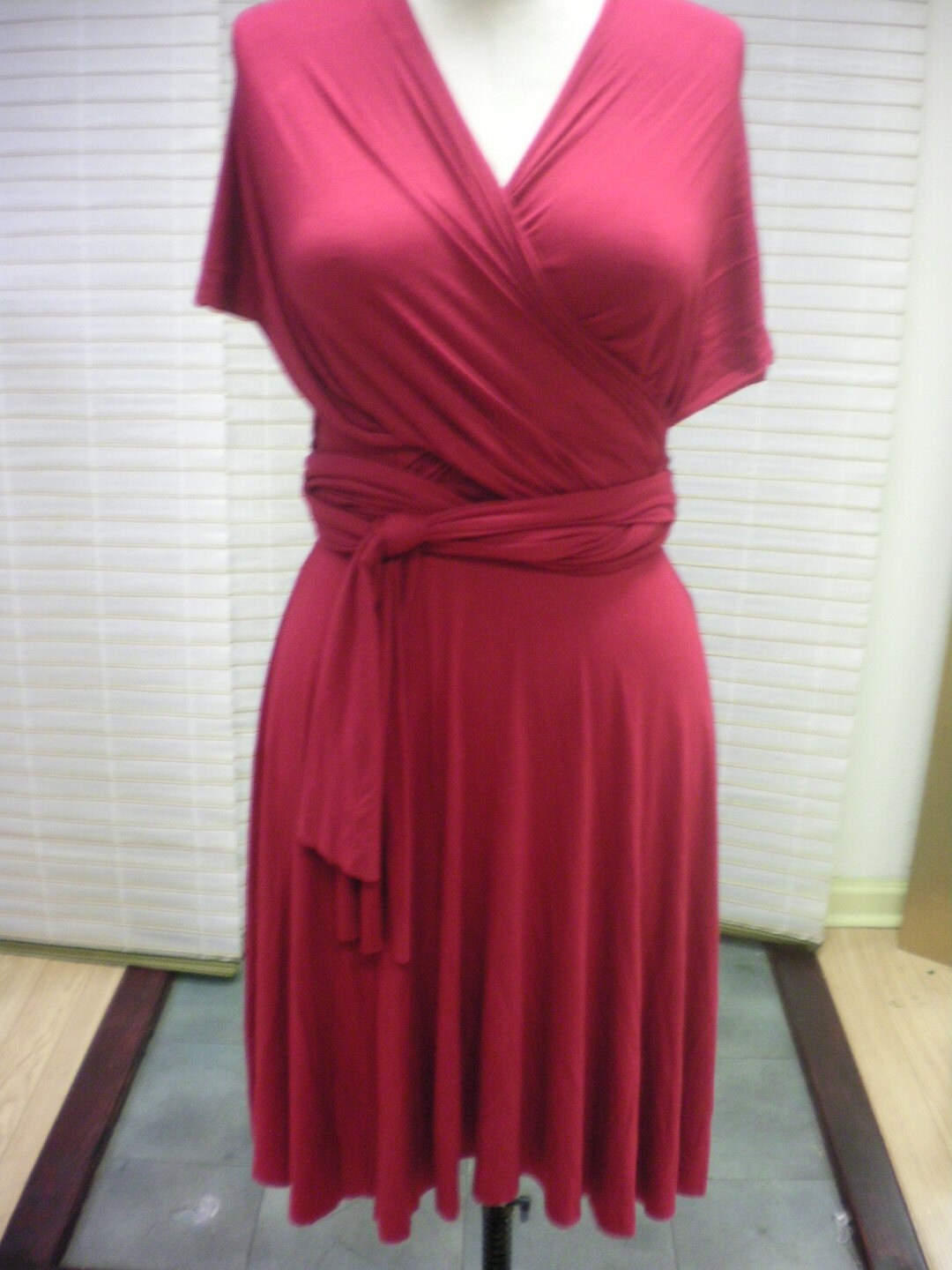 Infinity Convertable Dress Red - Etsy