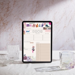 90s Digital Planner – Retro Aesthetic Printable Planner PDF, Cute Y2K ...