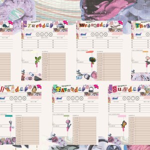 90s Digital Planner – Retro Aesthetic Printable Planner PDF, Cute Y2K ...