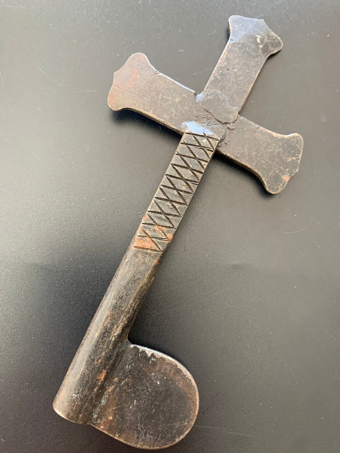 Heavy Steel/metal Cross Key - Winder Key - Gothic Hardware - Etsy