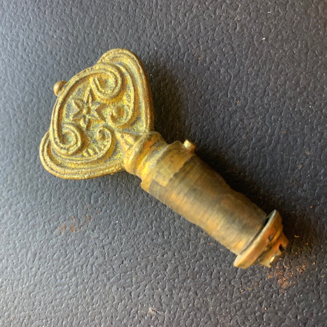 Antique Brass Gas Valve Key - Etsy