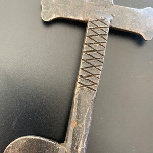 Heavy Steel/metal Cross Key Winder Key Gothic Hardware - Etsy